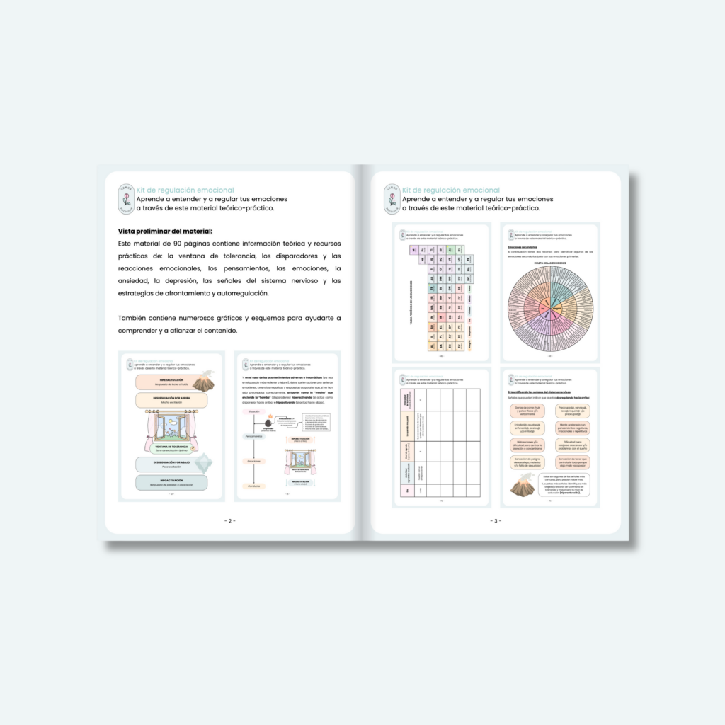 Kit De Regulación Emocional Gaman Psicología